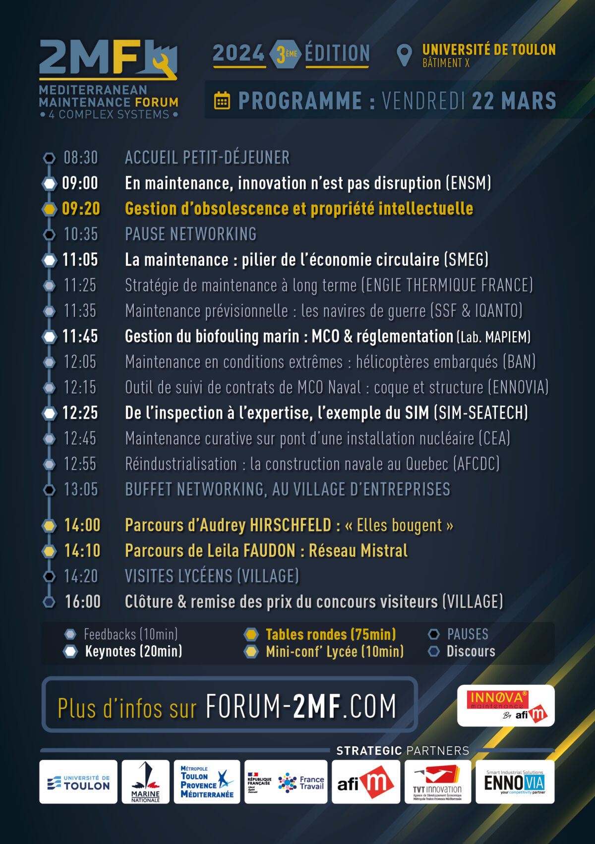 2MF 2025 : Mediterranean Maintenance Forum à Toulon, Var